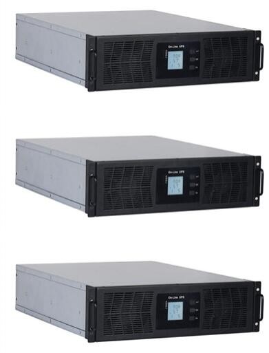 LCD Display 3 Phase Rack Mount Uninterrupted Power System UPS 10-40KVA ...