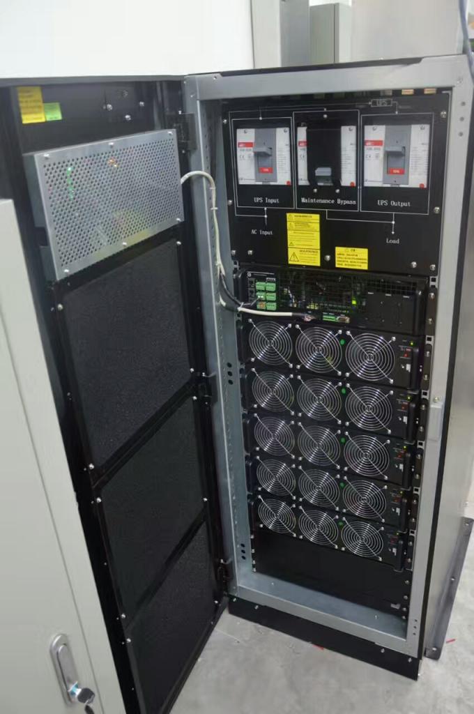 Three Phase 4 Wire Modular UPS System Telecom Modular Type Energy Saving