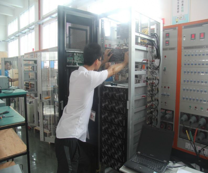 Double Conversion Modular UPS System Flexible Parallel Modular Design ...