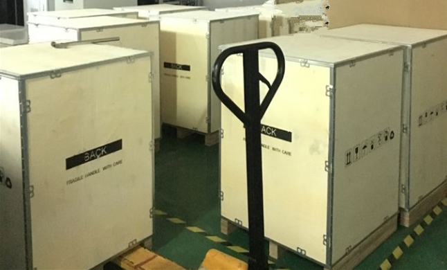 RS232 150KVA Low Frequency Online UPS Electric Box 3 Phase Forced Cooling